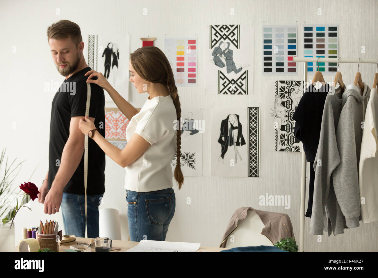 Dressmaker cloth hi-res stock photography and images - Alamy