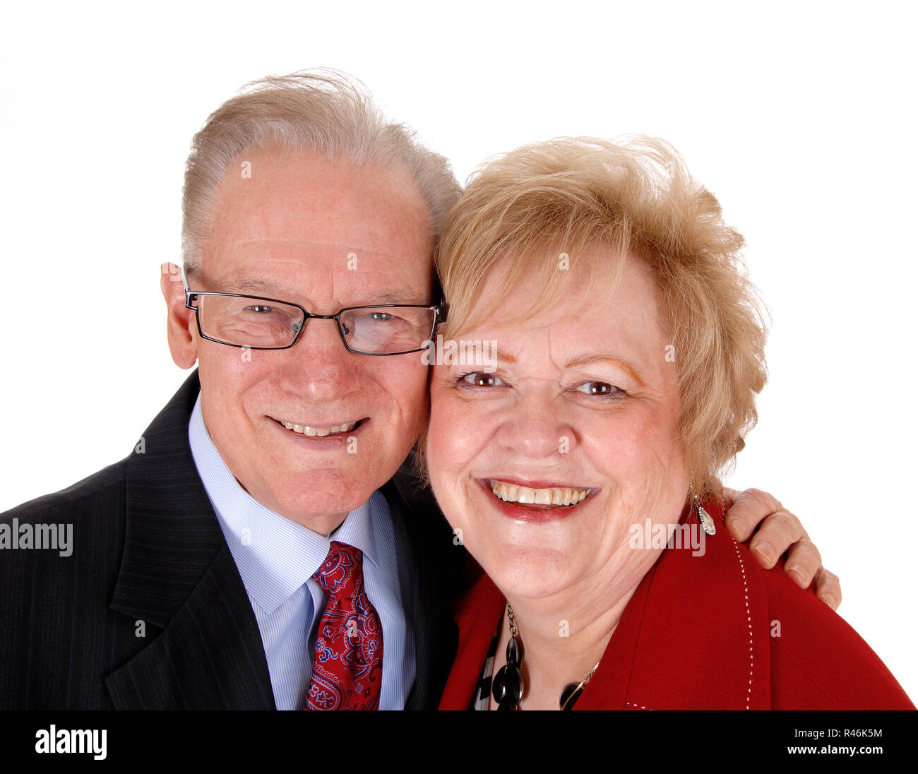 Senior couple laughing together cut hi-res stock photography and images ...