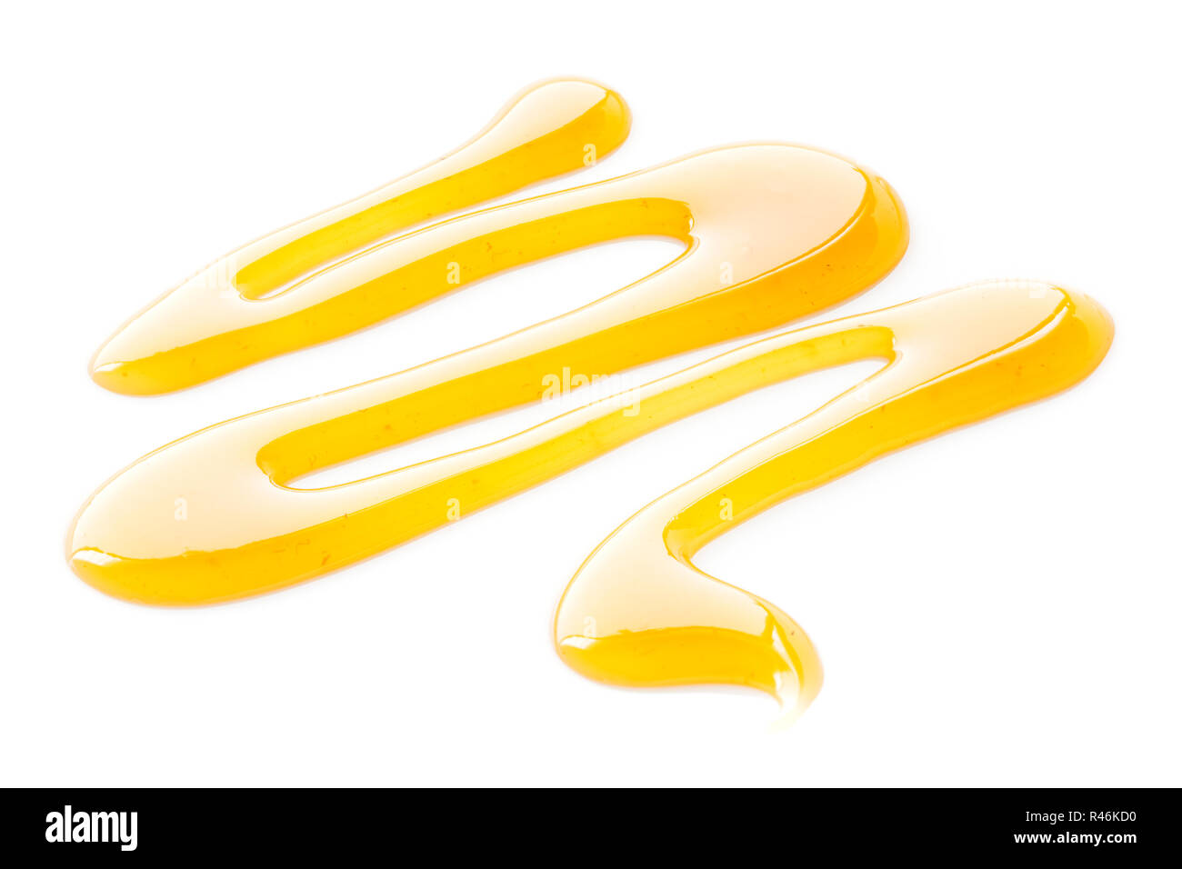 Honey drop isolated Stock Photo - Alamy