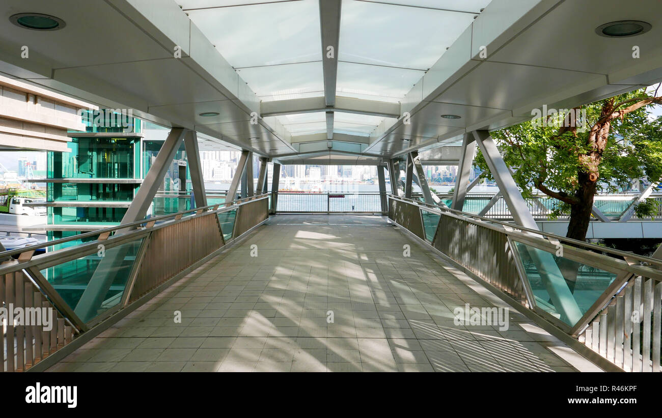 inside of human bridge in sunny day Stock Photo - Alamy