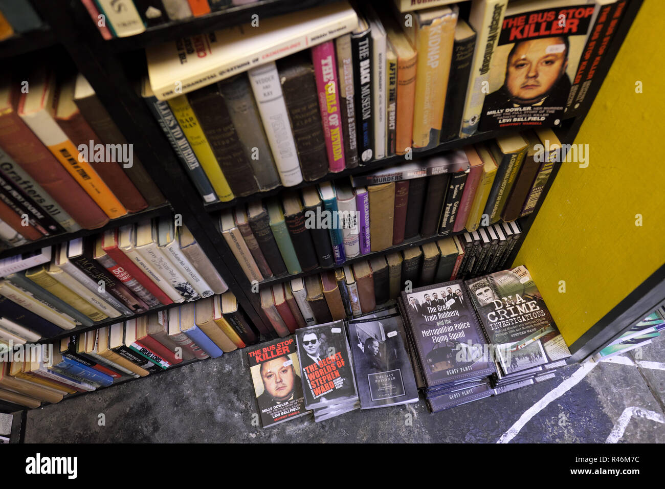 Hay on Wye, Wales, UK - Inside the Addyman bookshop which specialises ...