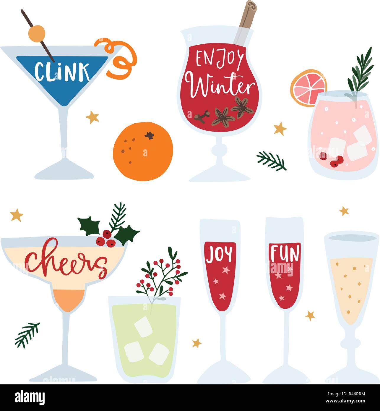 Christmas Cocktail Party Clipart Pics