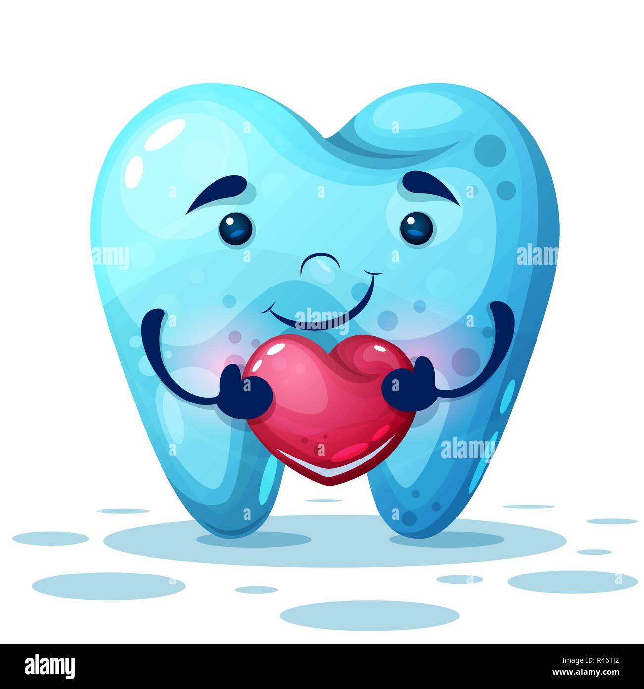 Tooth cartoon hi-res stock photography and images - Alamy