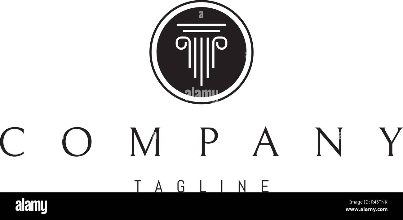 Red stone column Stock Vector Images - Alamy