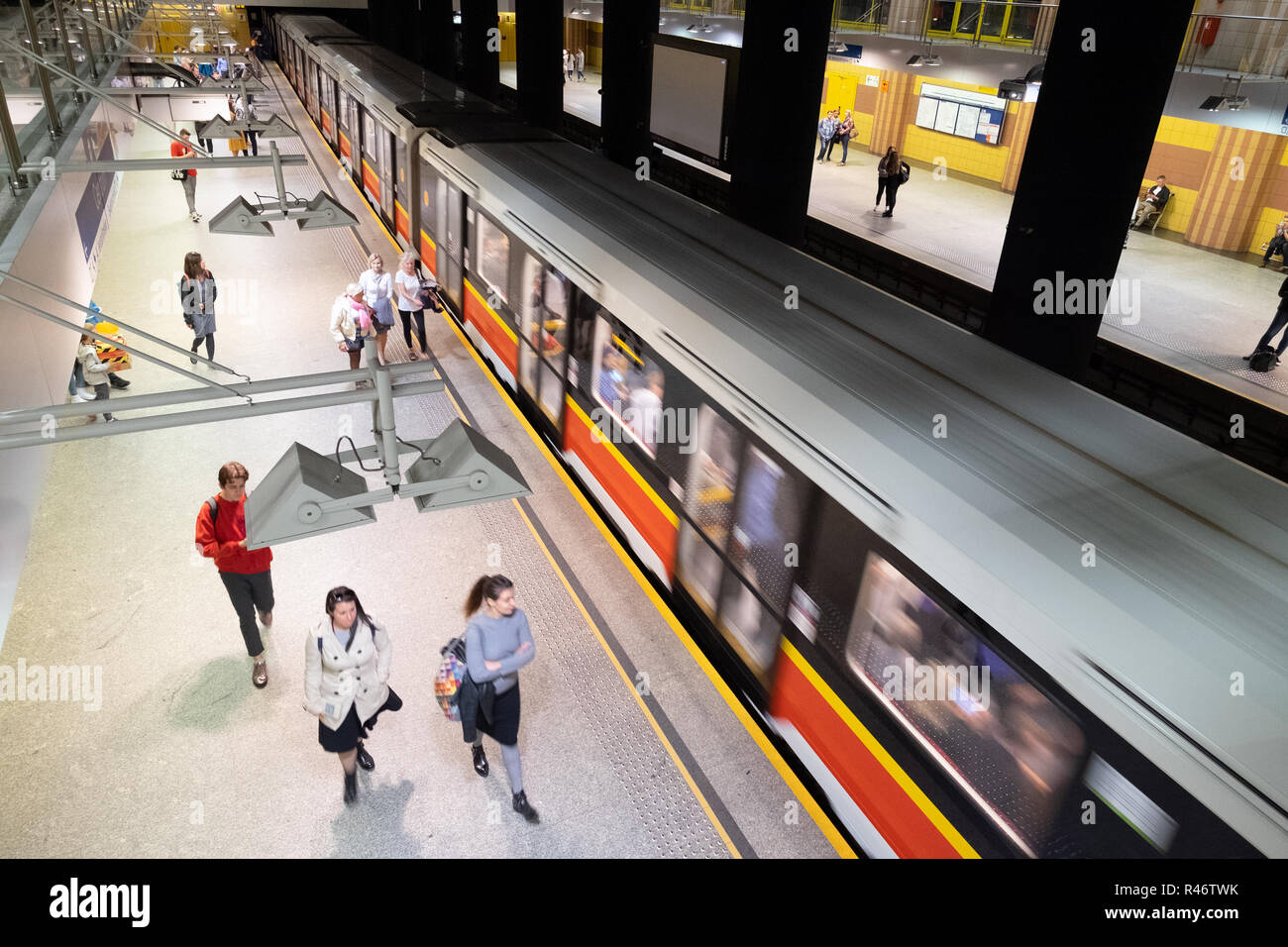 Warsaw metro hi-res stock photography and images - Alamy