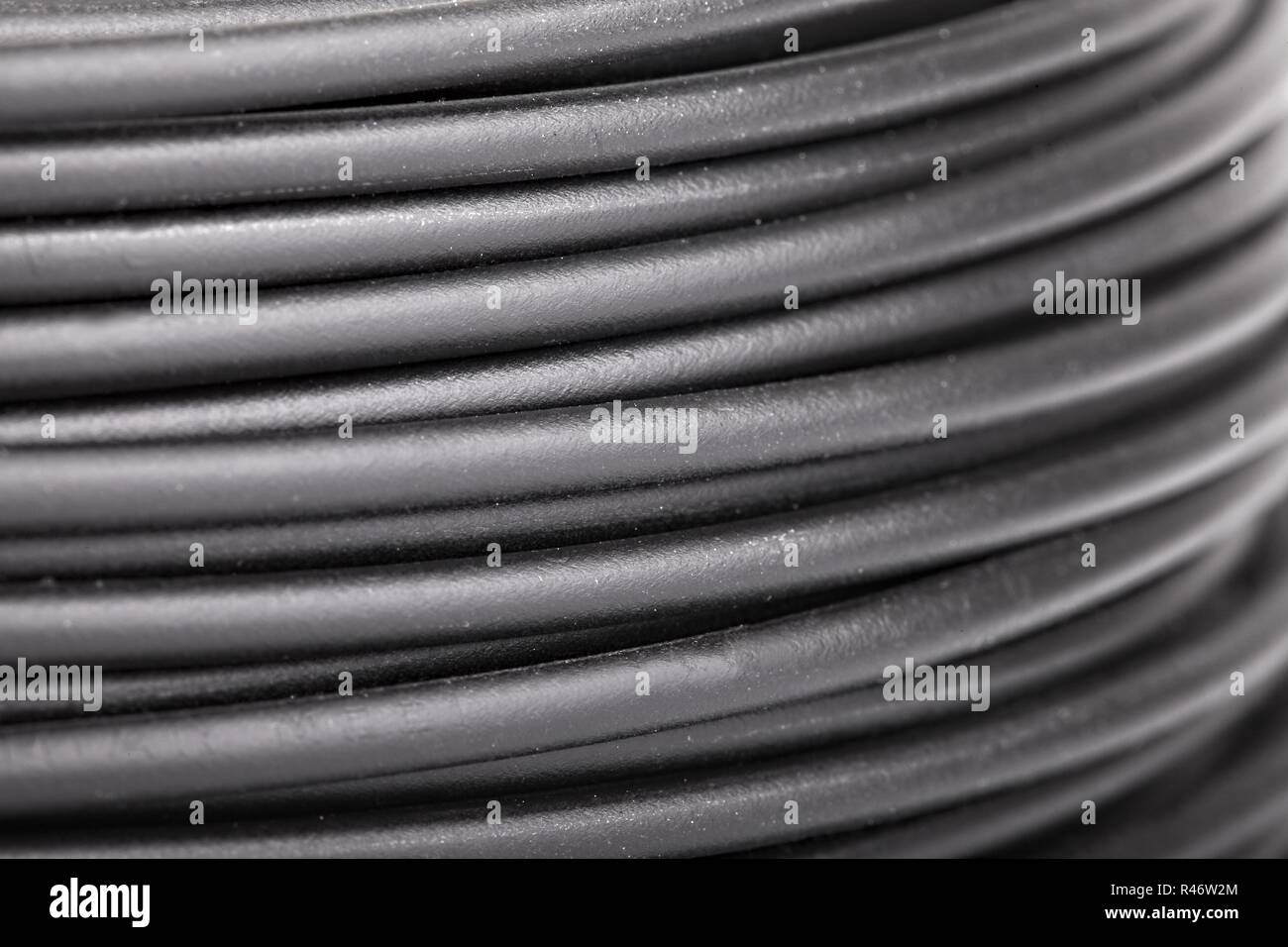 Roll of cable Stock Photo - Alamy