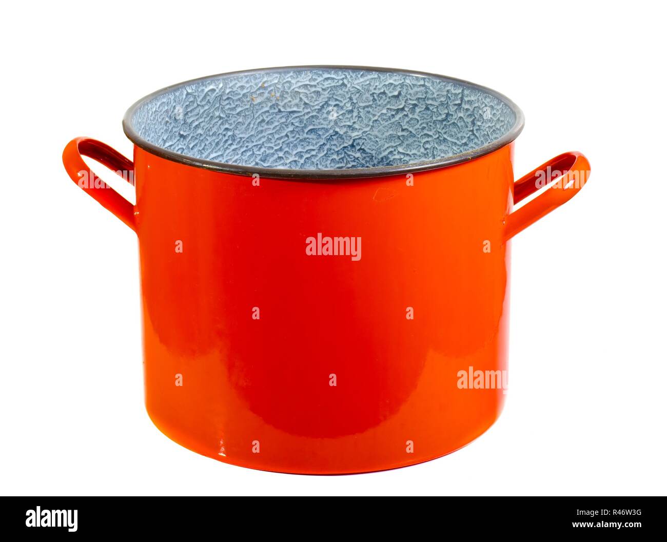 Big Red Pot Stock Photo - Alamy
