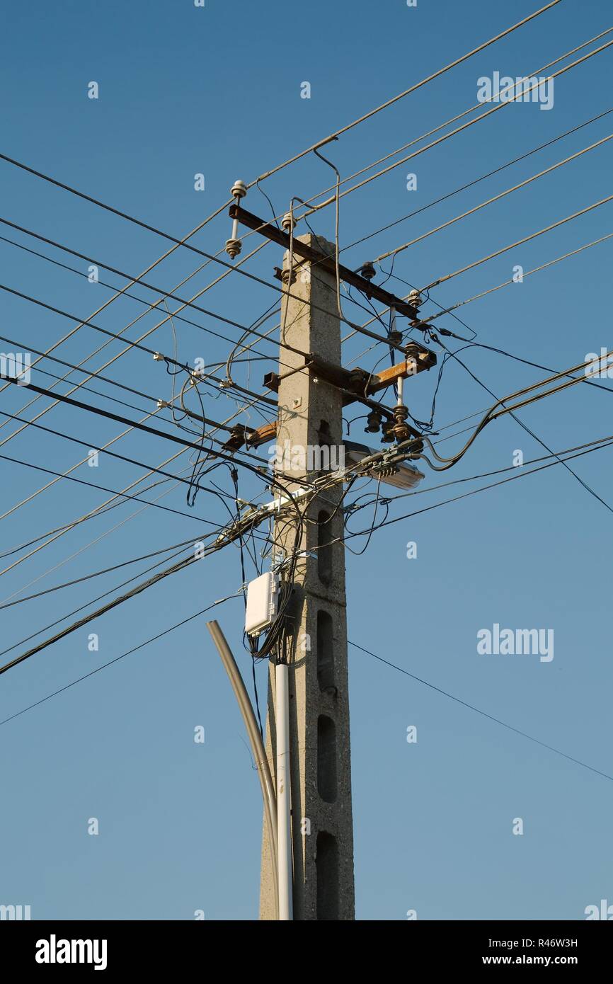 Electricity column hi-res stock photography and images - Alamy