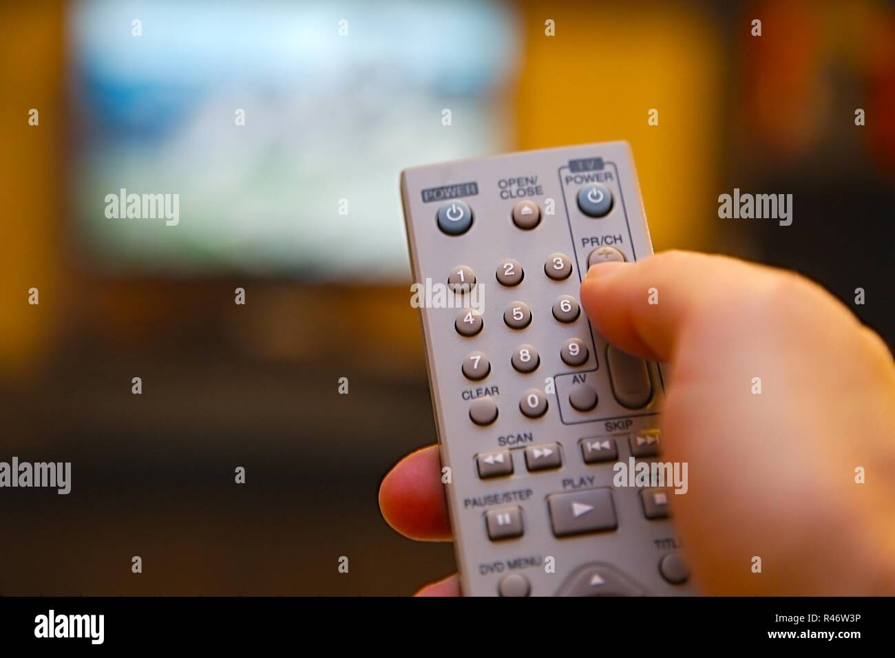 Pause button remote control hi-res stock photography and images - Alamy