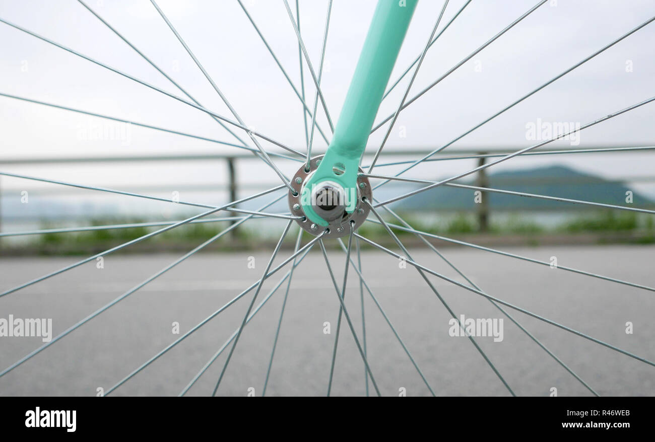 Mint green bike hi-res stock photography and images - Alamy