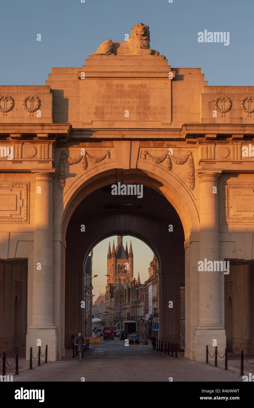 Ypres cloth hall hi-res stock photography and images - Alamy