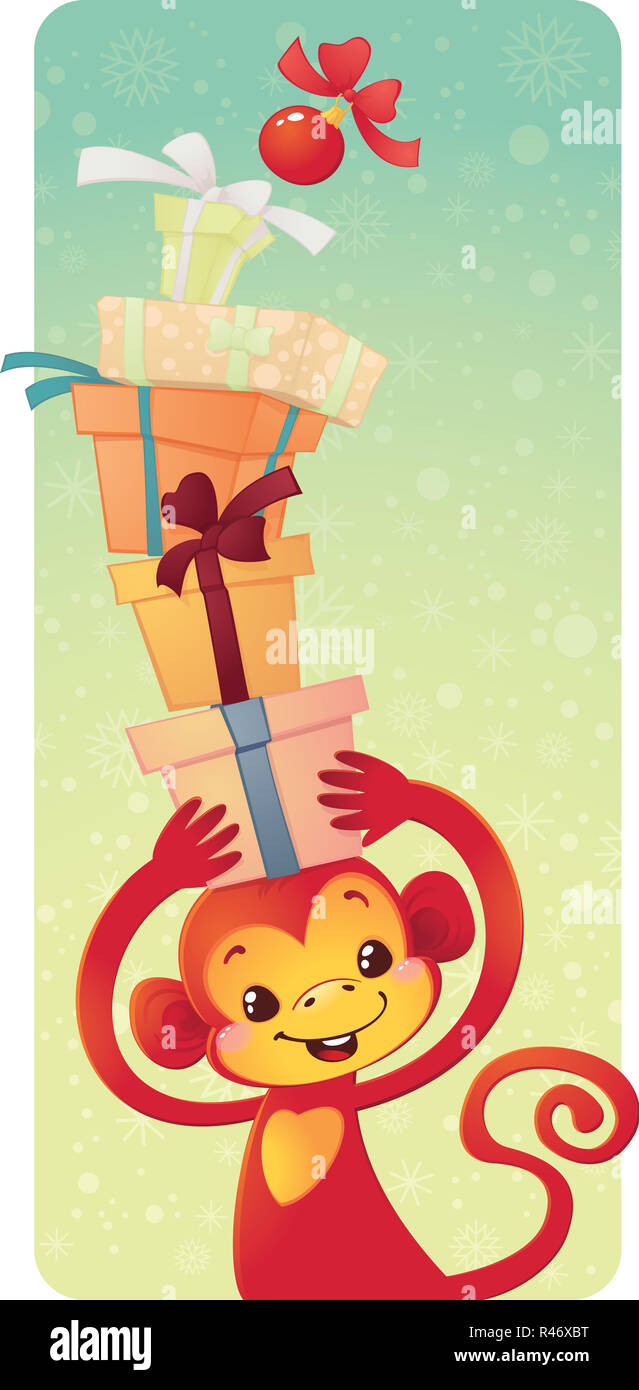 Year of the fire monkey hi-res stock photography and images - Alamy