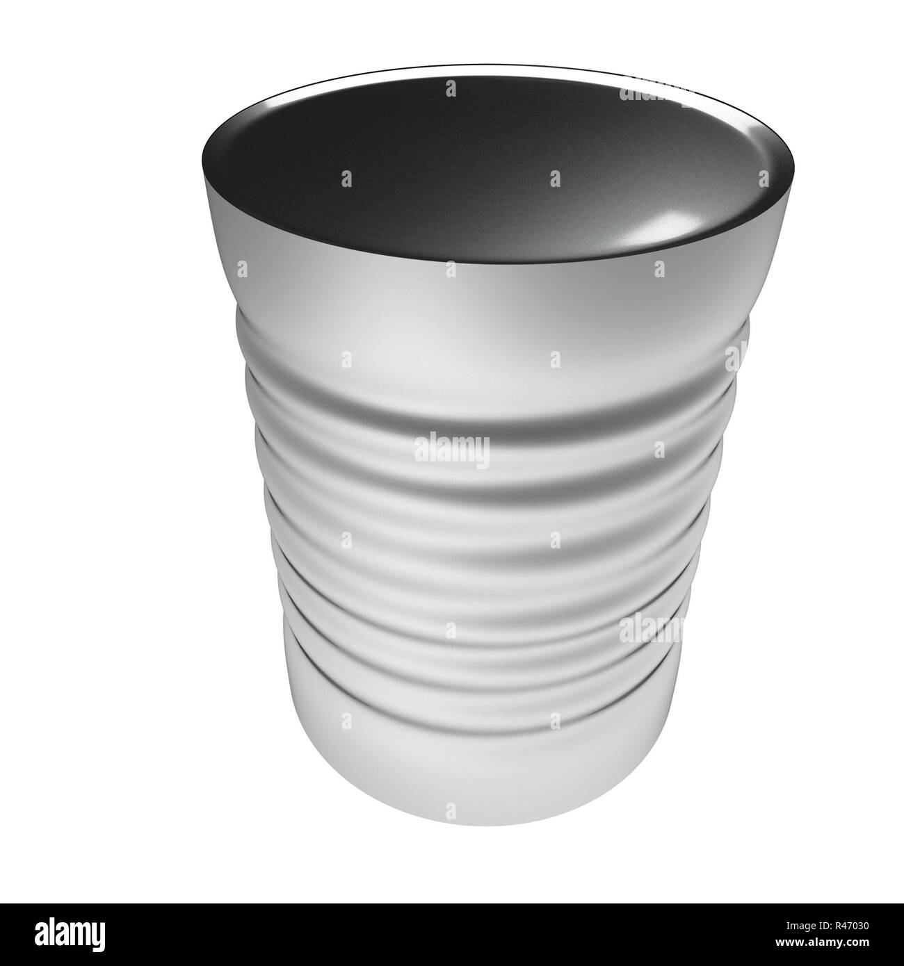 Tin can isolated Stock Photo - Alamy