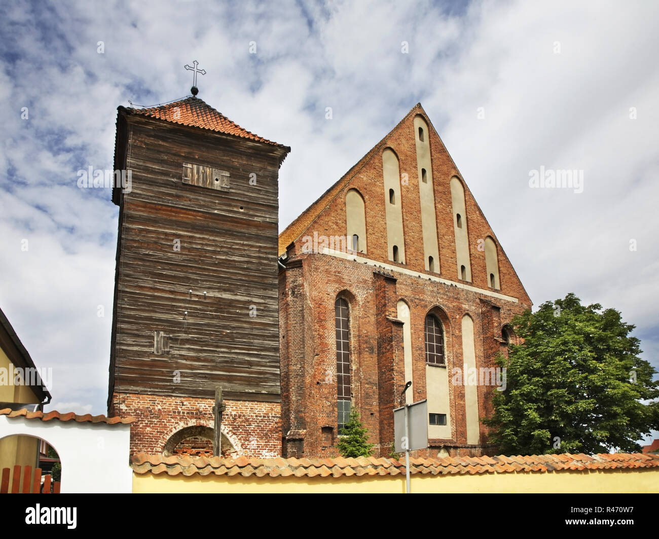 Church of St. Nicholas in Frombork. Poland Stock Photo - Alamy