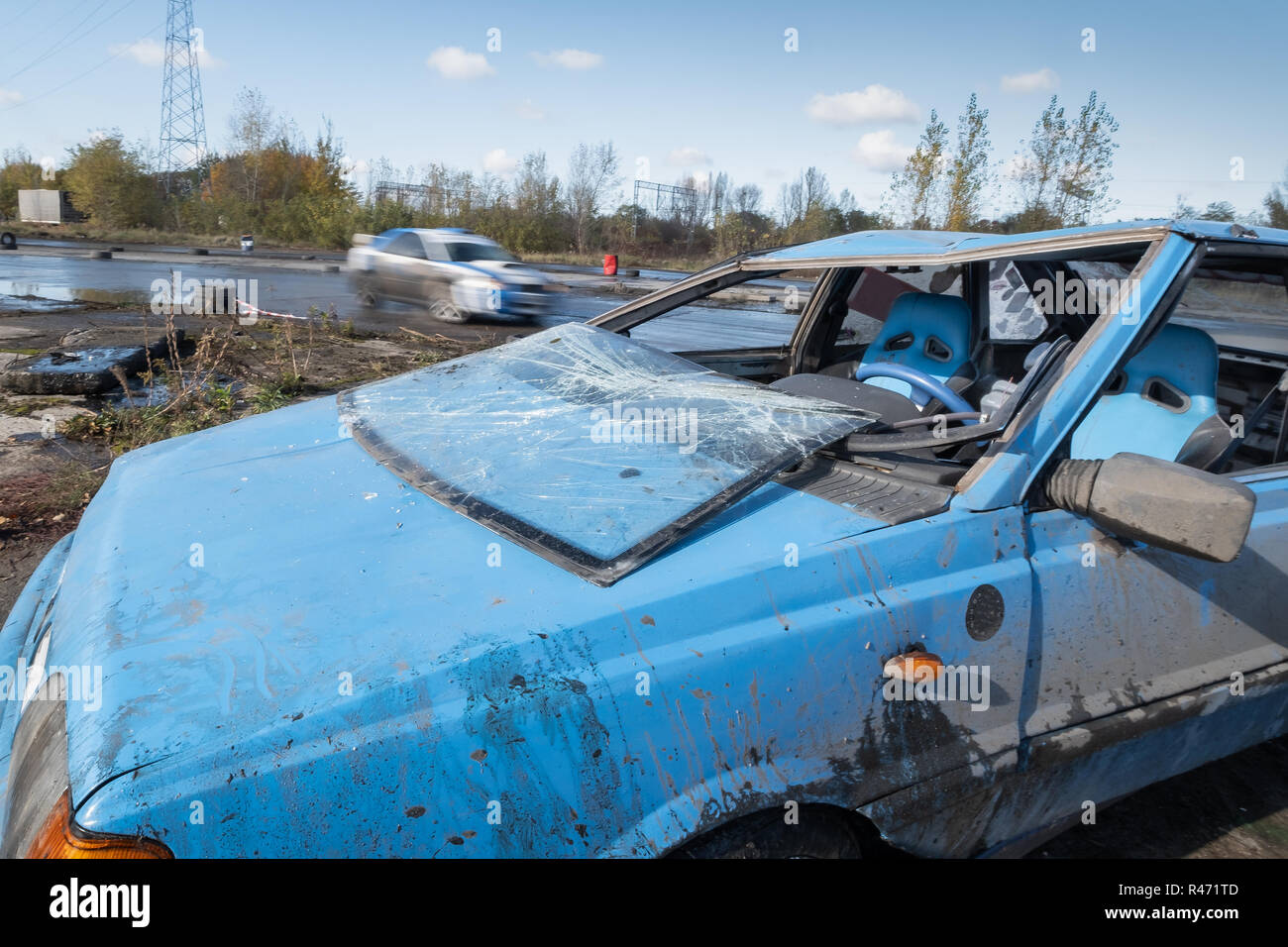 Drift racing hi-res stock photography and images - Alamy