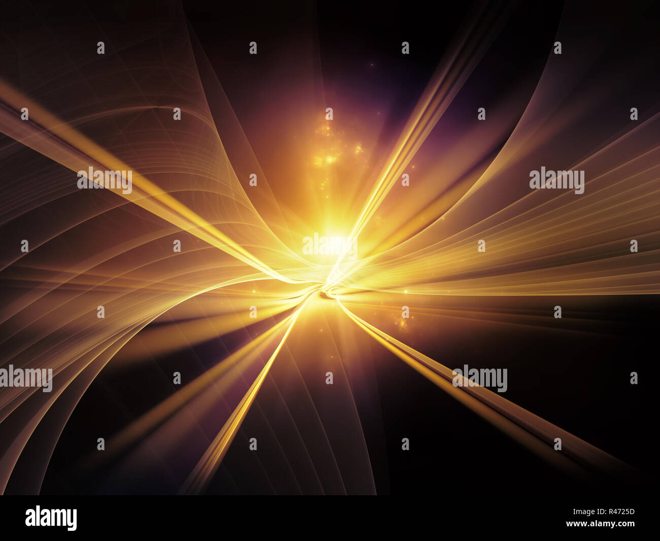 Digital Light Waves Stock Photo - Alamy