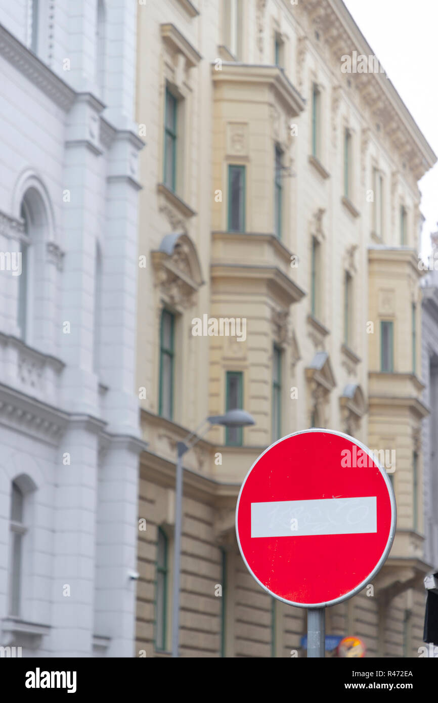 Forbidden direction hi-res stock photography and images - Alamy