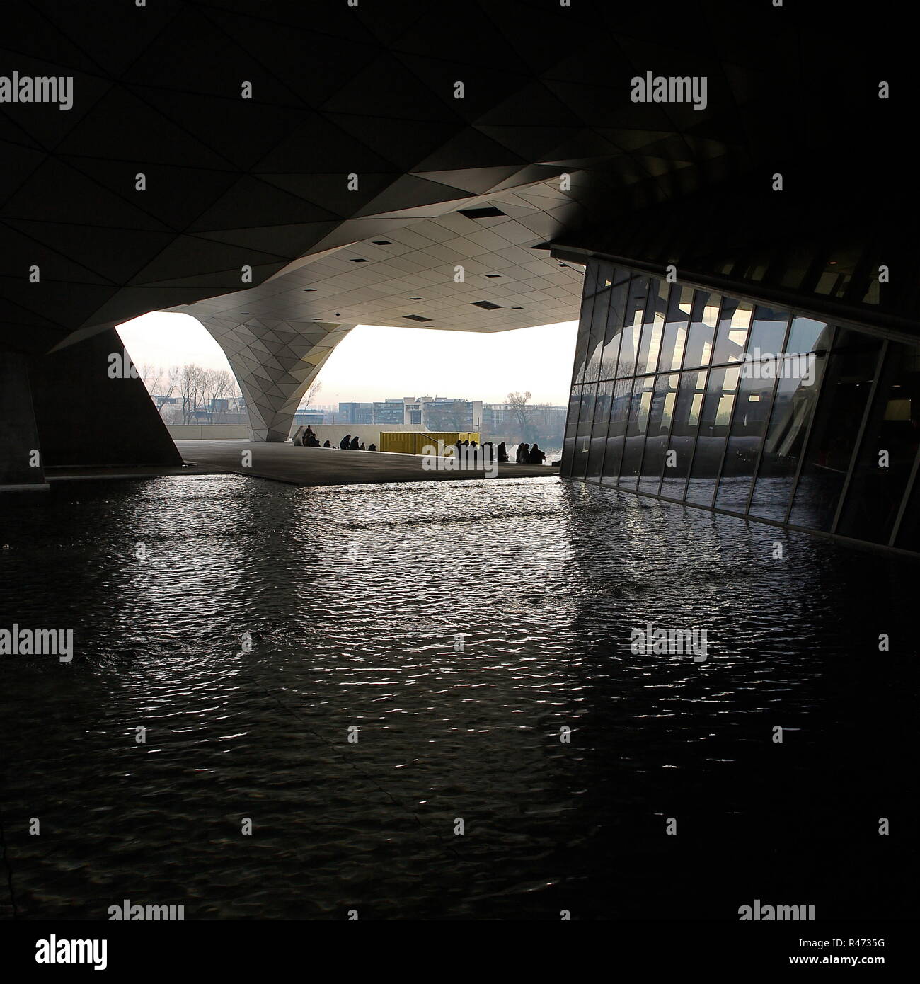 Confluence Museum district, Lyon, France Stock Photo - Alamy
