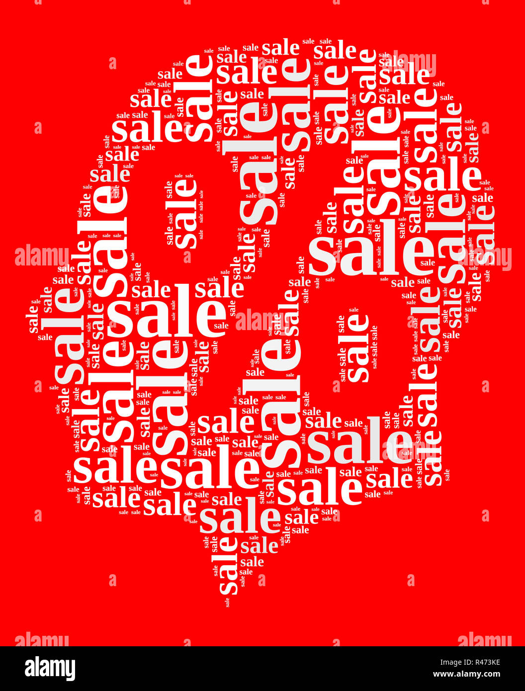 Sale word cloud concept Stock Photo - Alamy