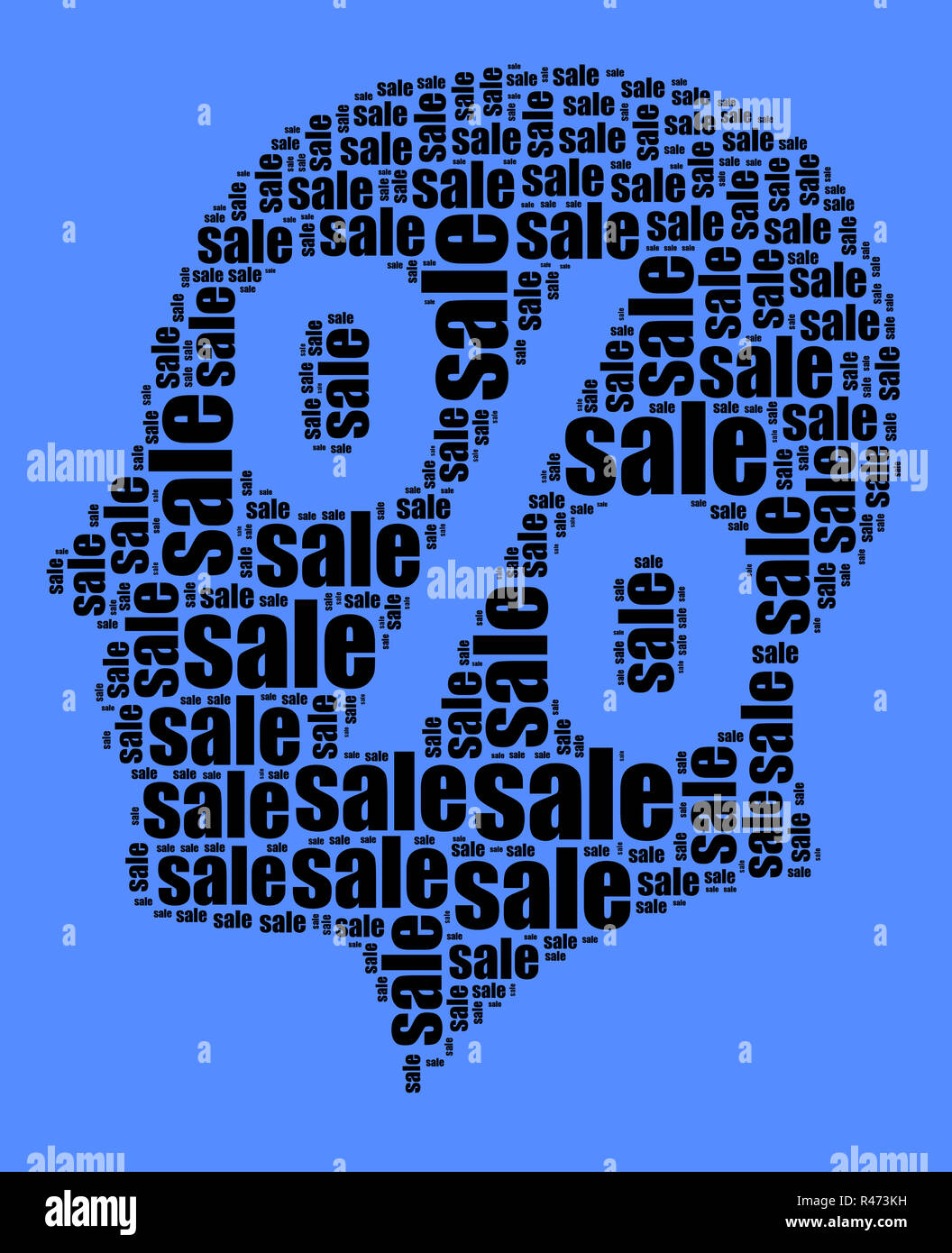 Sale word cloud concept Stock Photo - Alamy