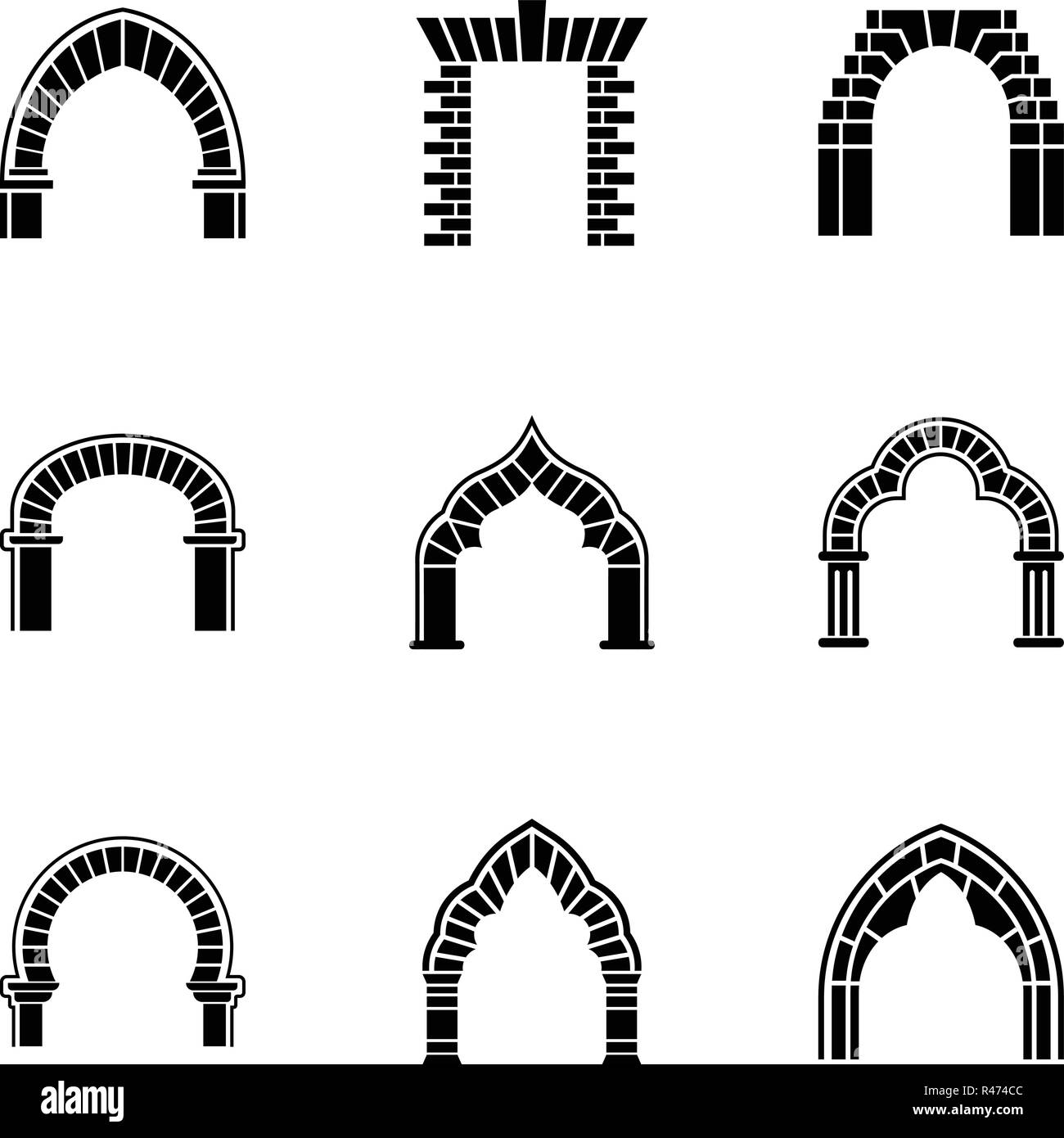 High arches Stock Vector Images - Alamy