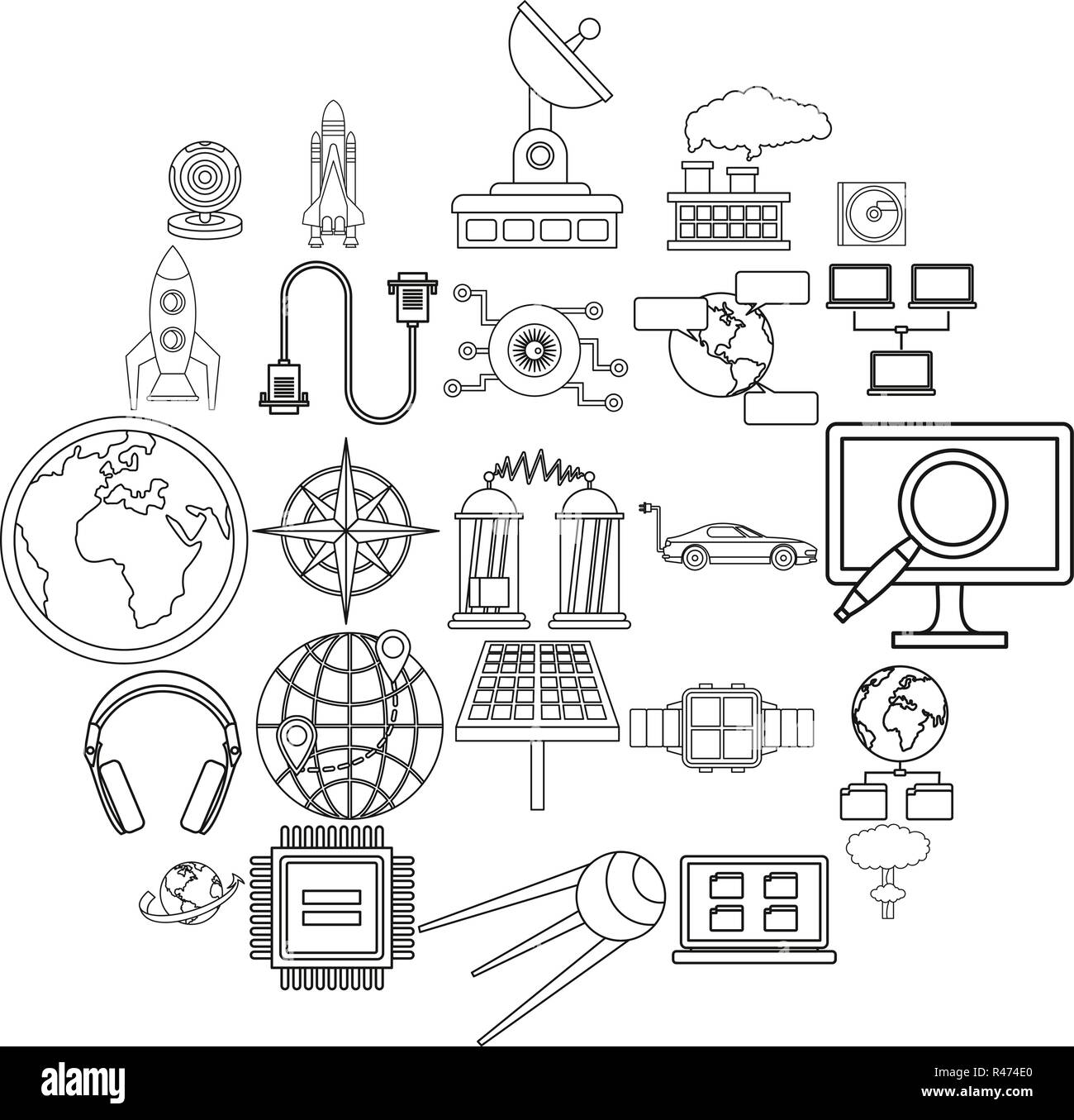 Technical advanced Stock Vector Images - Alamy