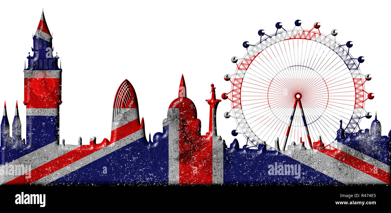 London skyline banner hi-res stock photography and images - Alamy