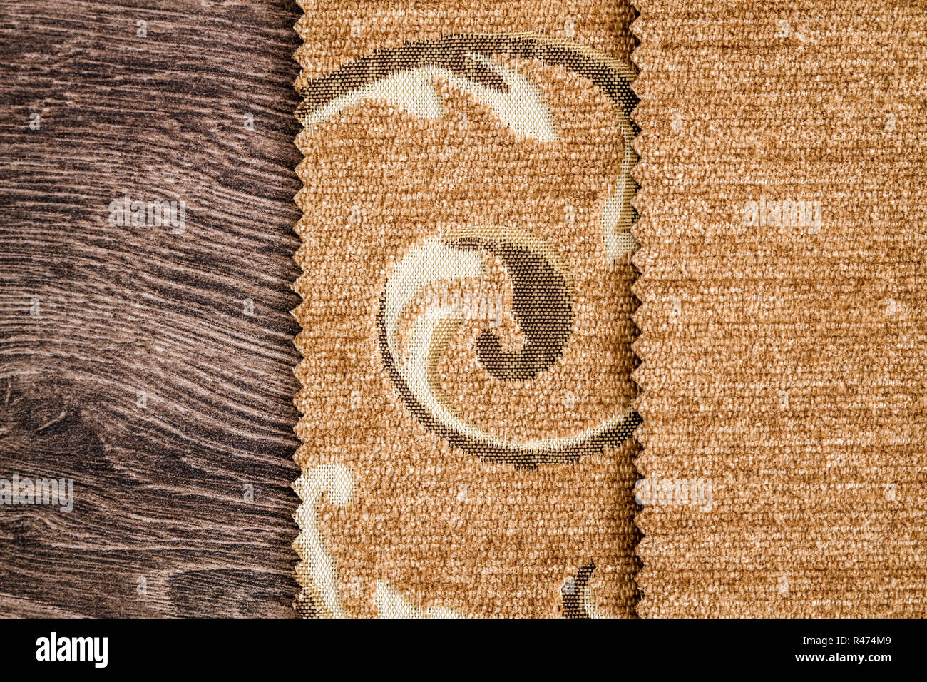 Close Up Detail of Yellow Color Fabric Texture Stock Photo - Alamy