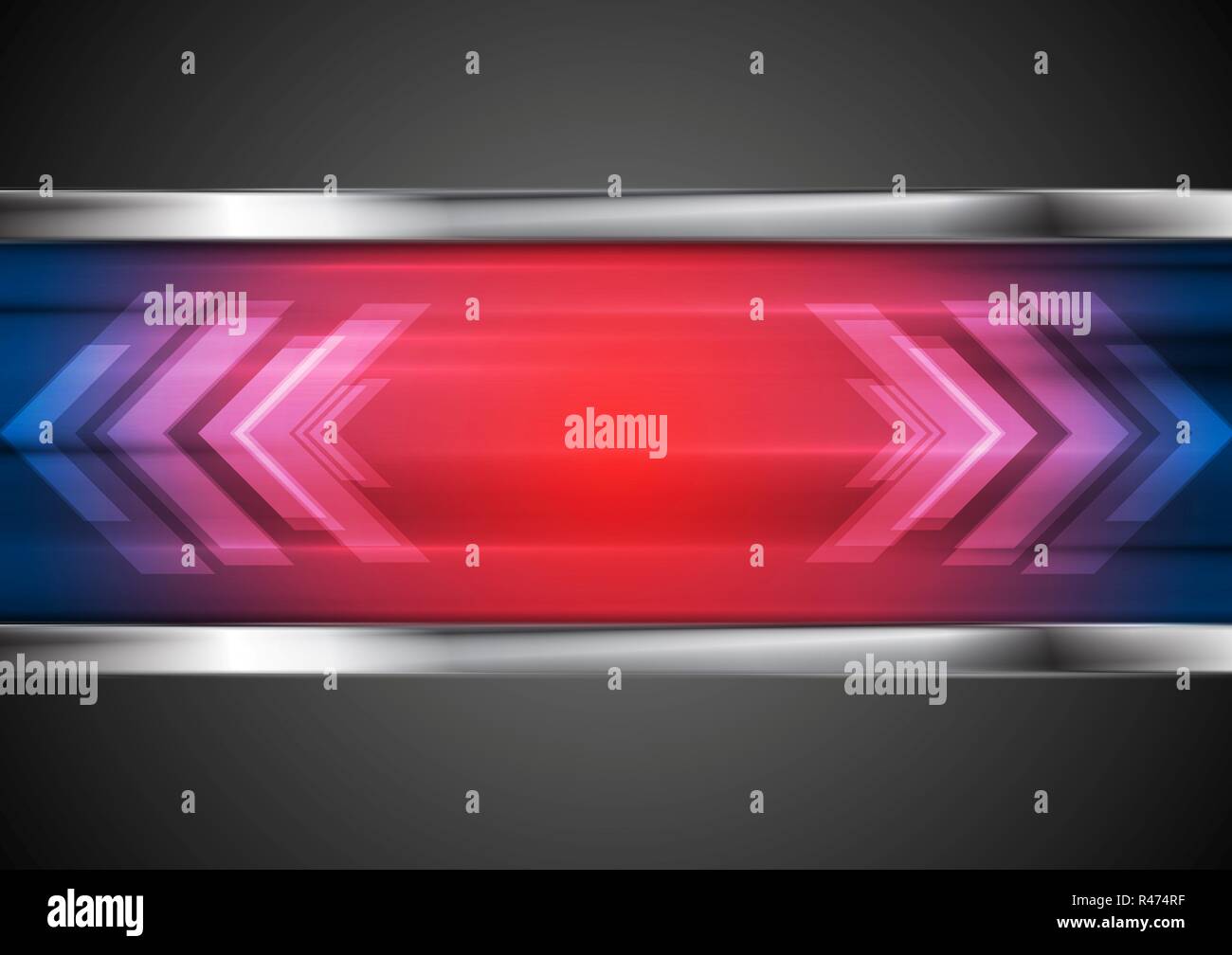 Corporate tech background with metallic stripes Stock Photo - Alamy