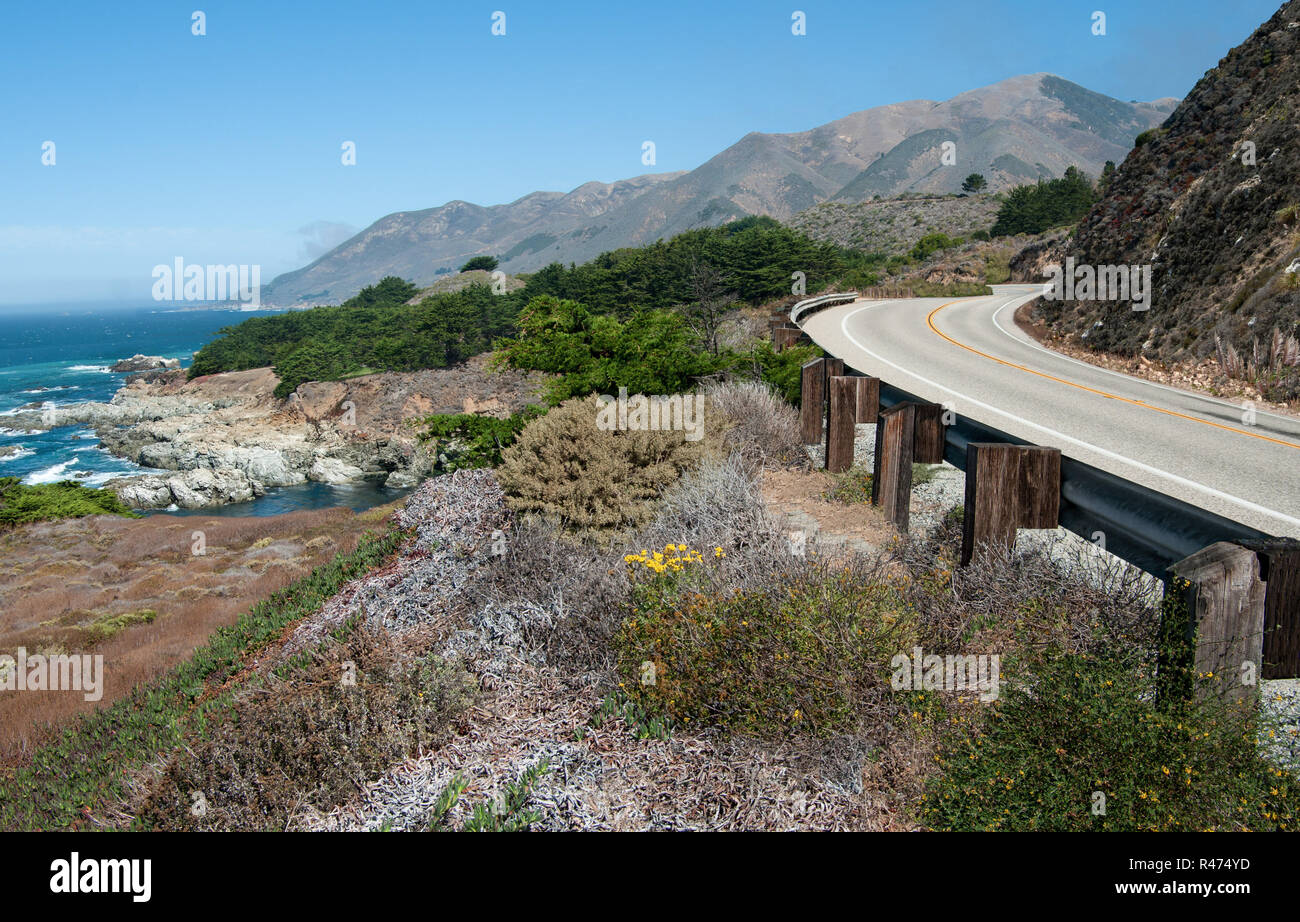 Pacific Coast Highway Stock Photo - Alamy
