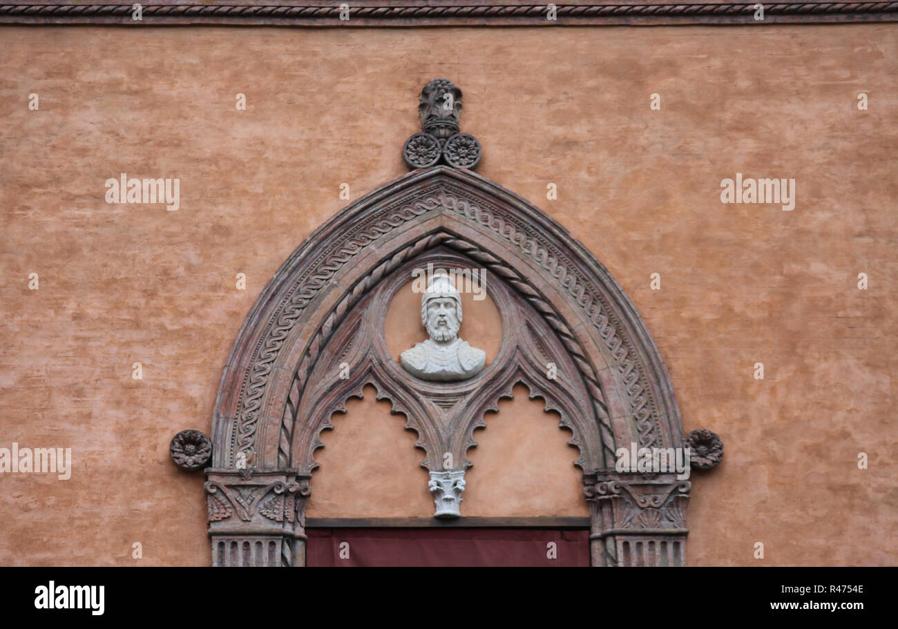 Facade of Palazzo Bolognini Amorini Salina in Bologna Stock Photo - Alamy