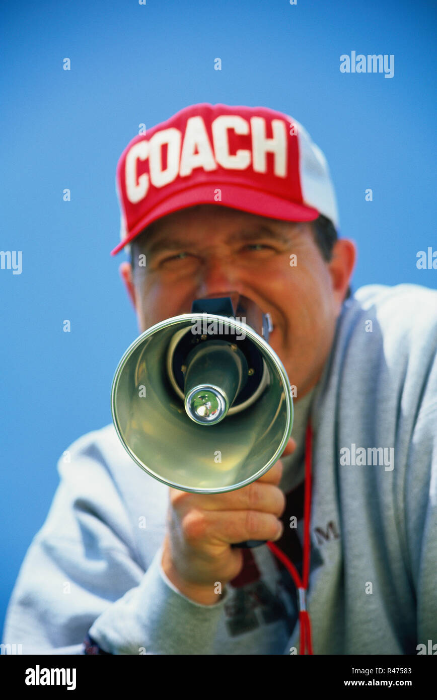 Football Coach Megaphone at Emma Lowell blog