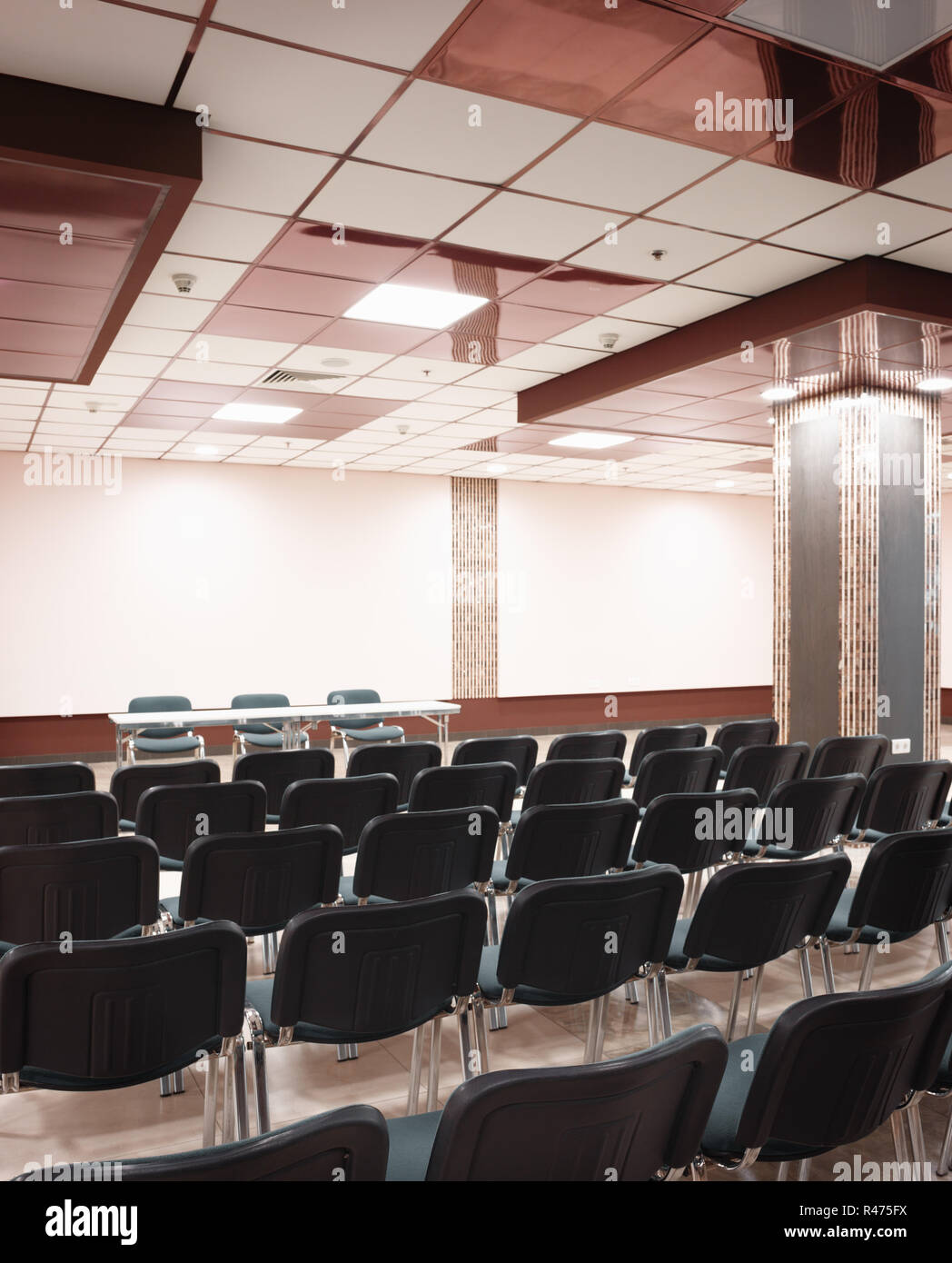 Empty presentation room ready for meeting Stock Photo - Alamy