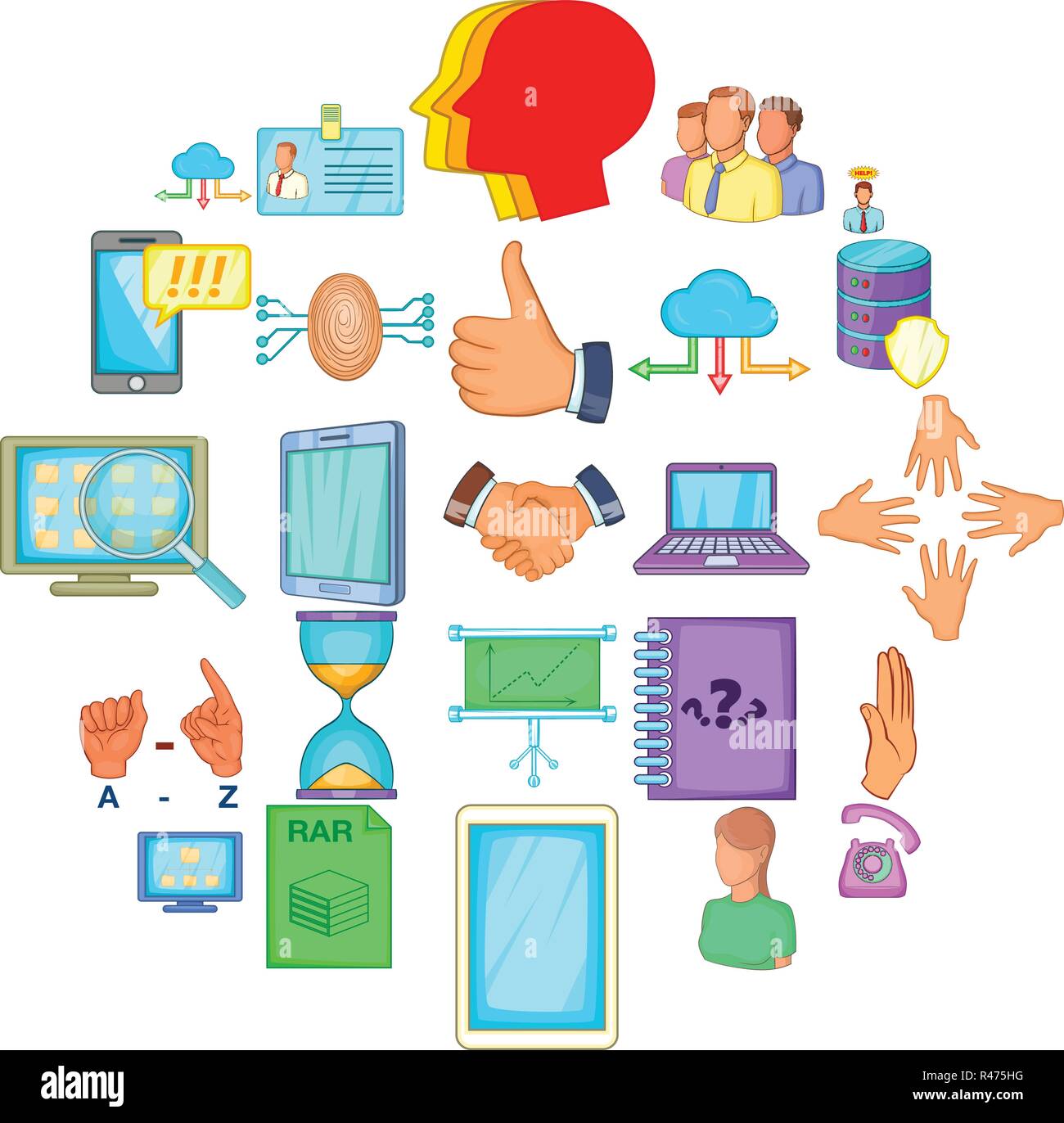 Useful information icons set, cartoon style Stock Vector Image & Art ... Useful information icons set, cartoon style Stock Vector Image & Art ...
