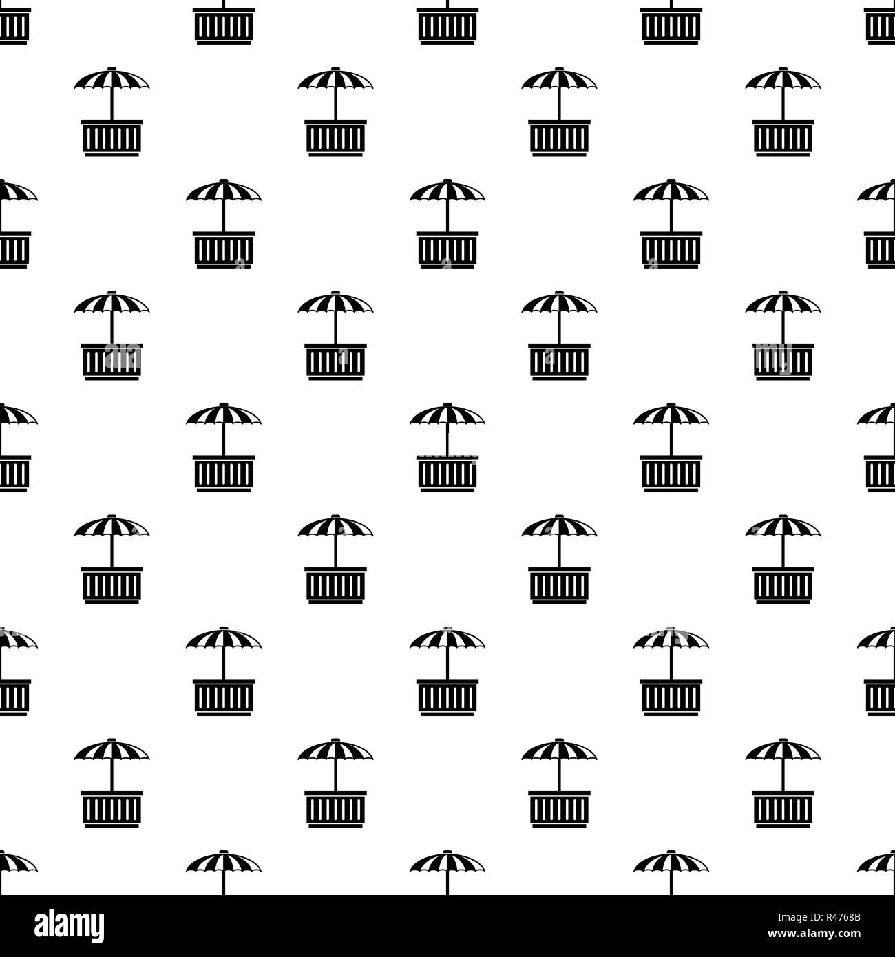 Cafe stall pattern vector seamless Stock Vector Image & Art - Alamy