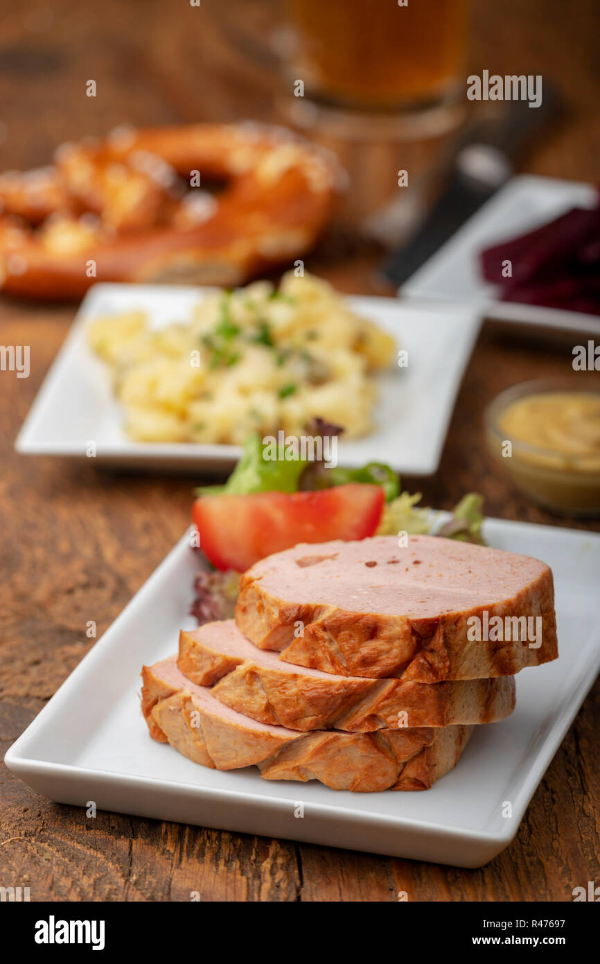 Leberkaese beer hi-res stock photography and images - Alamy