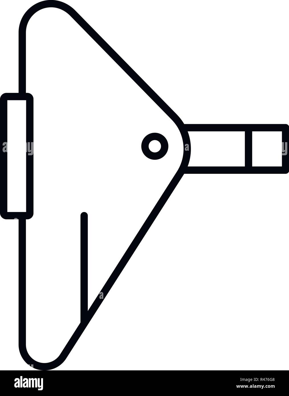 Linear soldering icon outline Stock Vector Images - Alamy