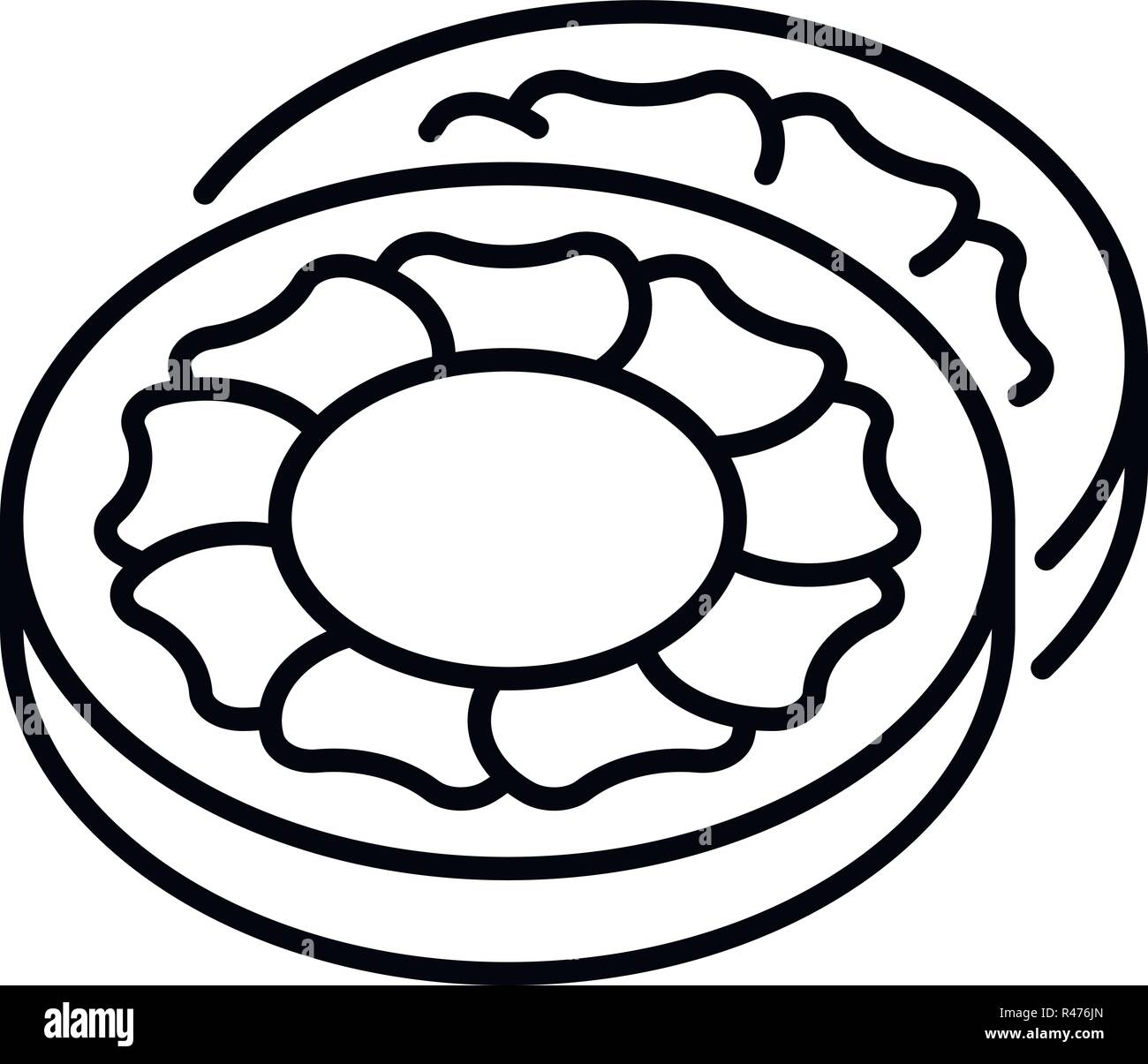 Circle of biscuits Stock Vector Images - Alamy
