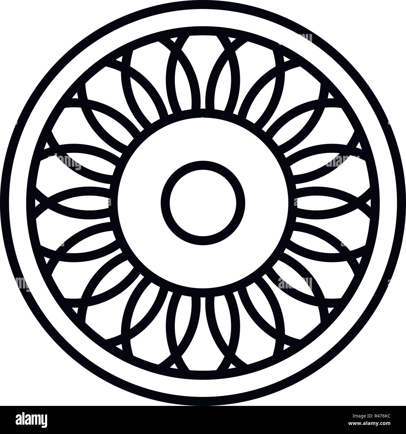 Frosted outline Stock Vector Images - Alamy