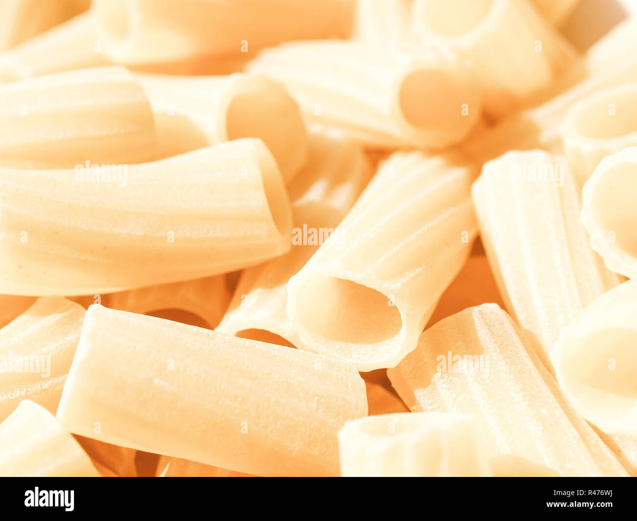 Retro looking Pasta picture Stock Photo - Alamy