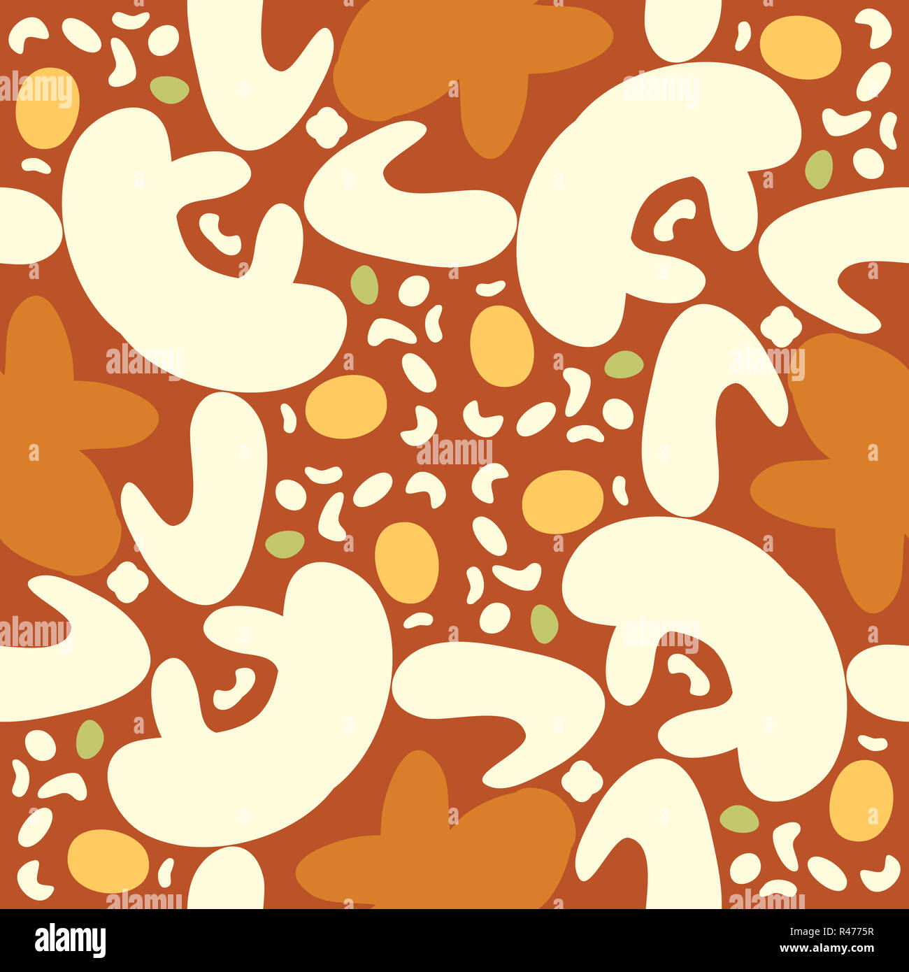 Seamless Tiled Organic Shapes Stock Photo - Alamy