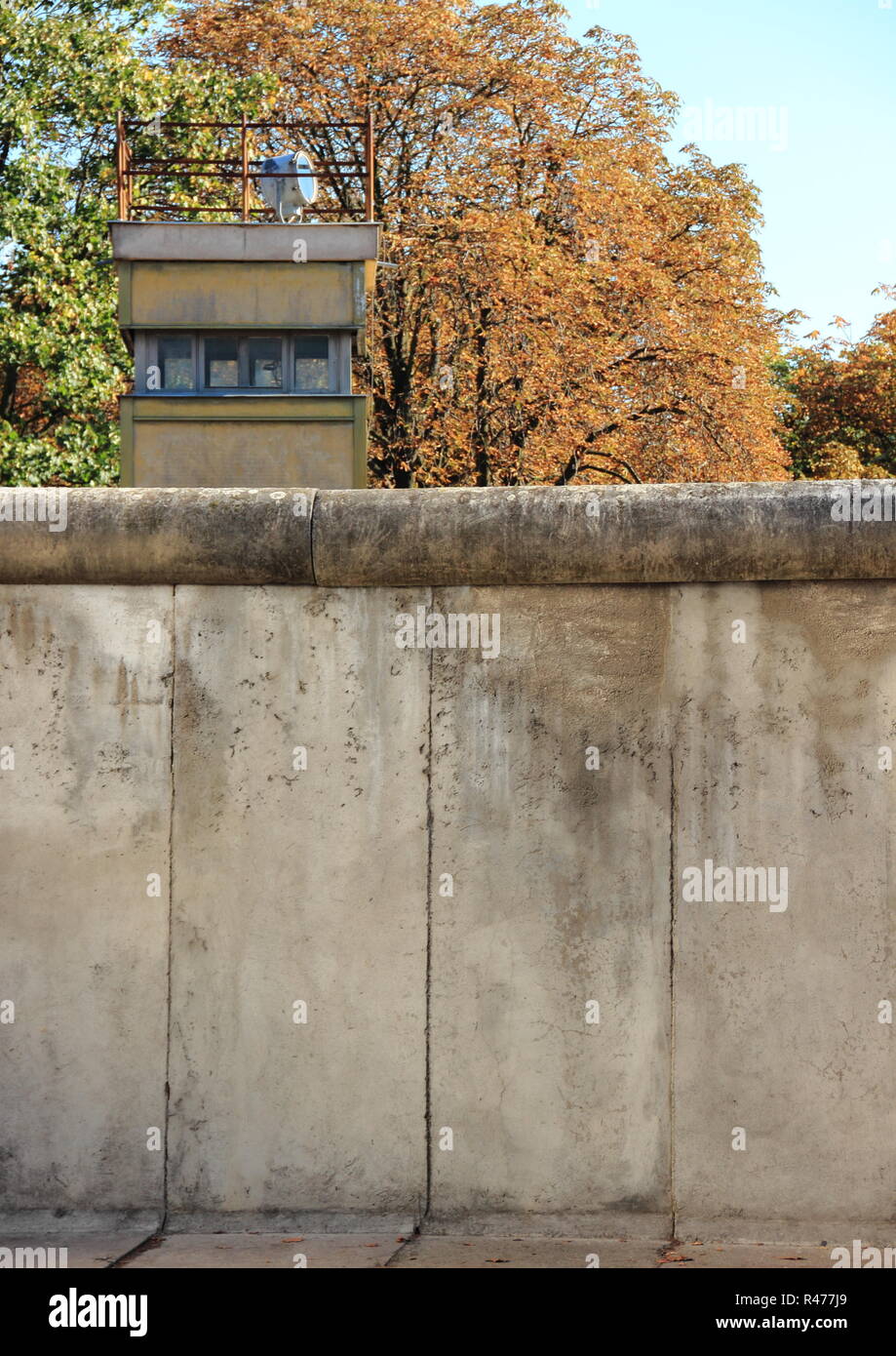 East german guard tower hi-res stock photography and images - Alamy