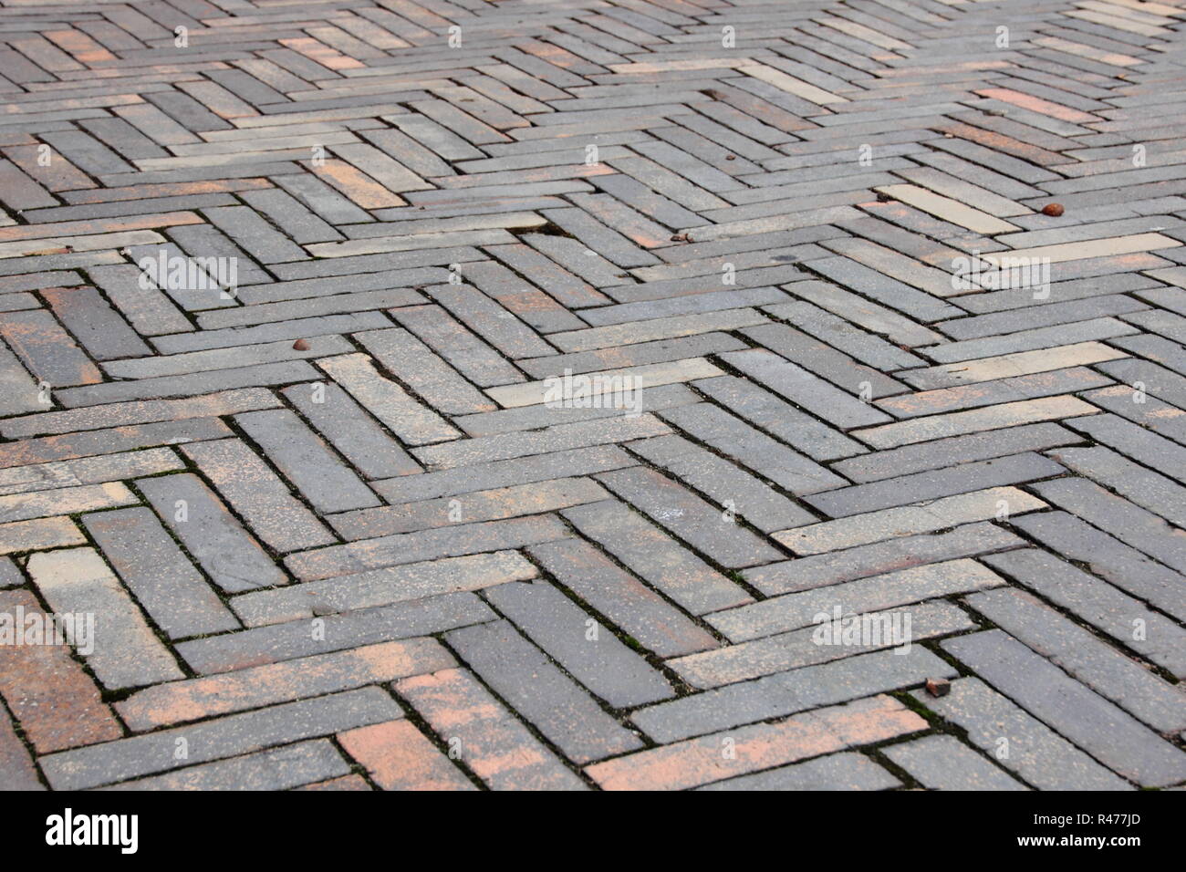 Perspective of striped clay tile surface texture Stock Photo - Alamy