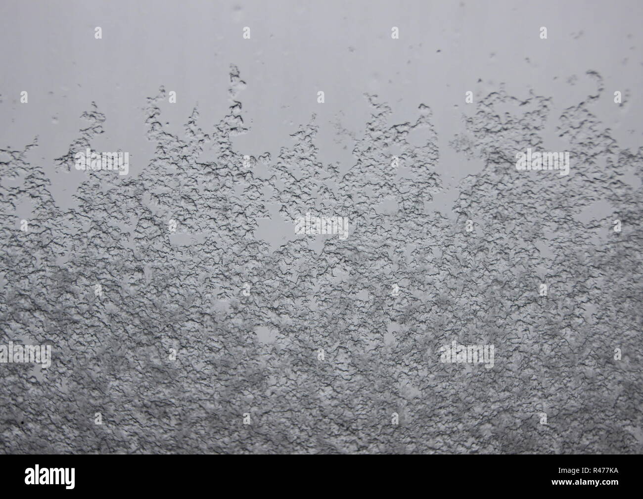 Melting Snow Background from inside of Window Stock Photo - Alamy