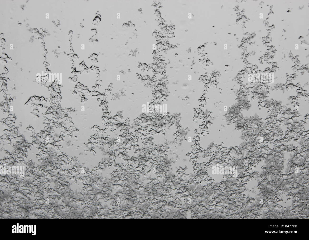 Melting Snow Background from inside of Window Stock Photo - Alamy