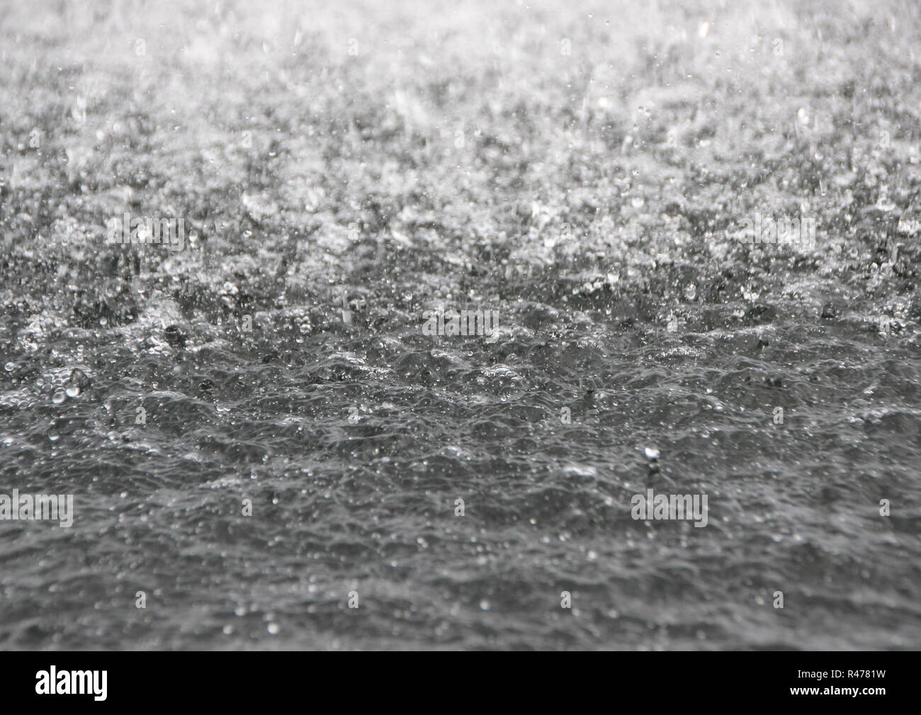 Boiling Water Surface Closeup with Perspective Background Stock Photo ...