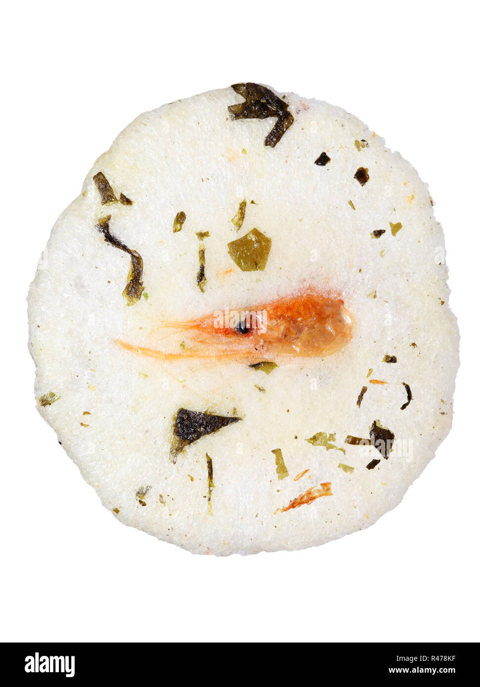 Japanese shrimp cracker with seasoned Stock Photo - Alamy