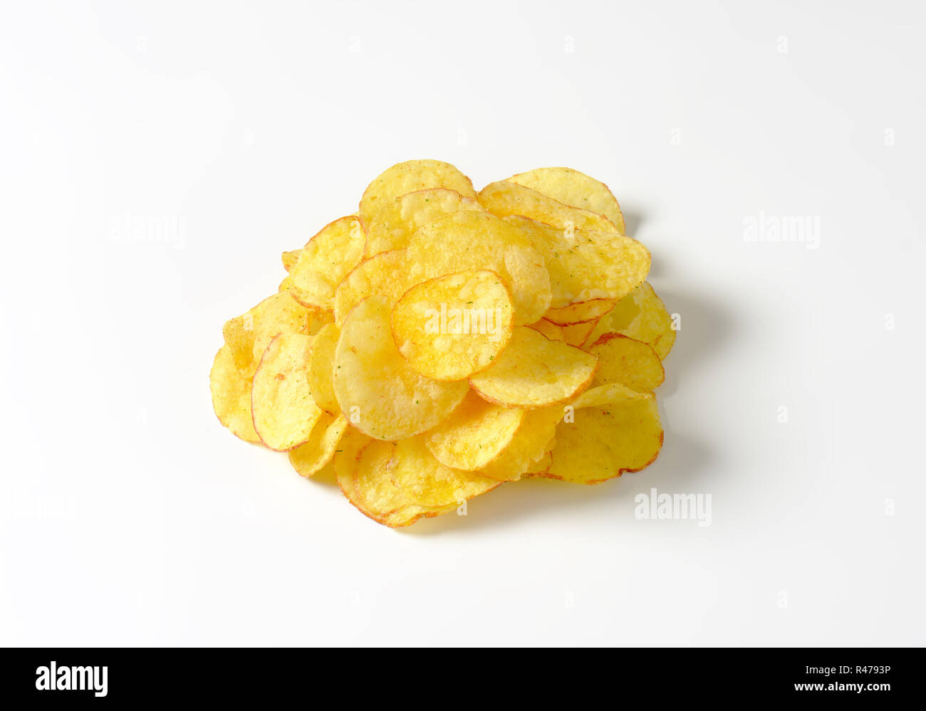 Heap of potato chips Stock Photo - Alamy
