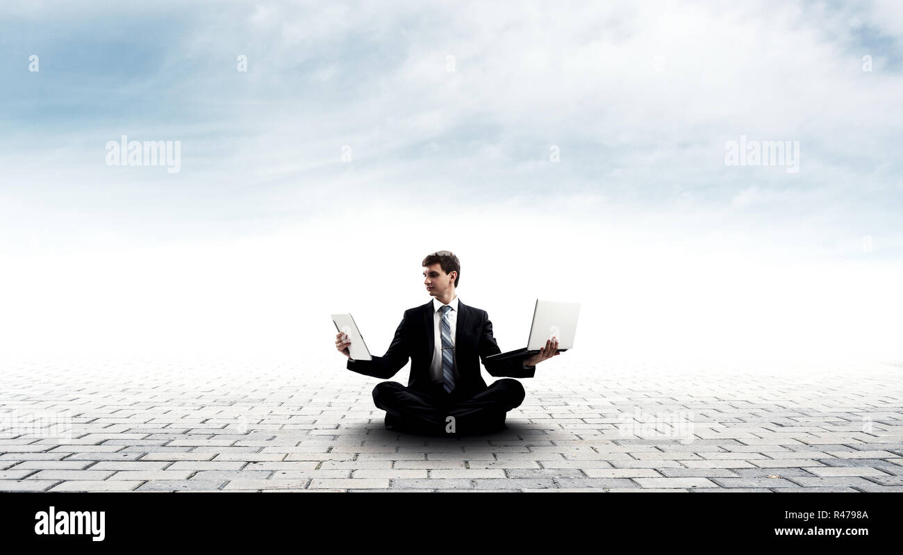 Finding inner balance hi-res stock photography and images - Alamy