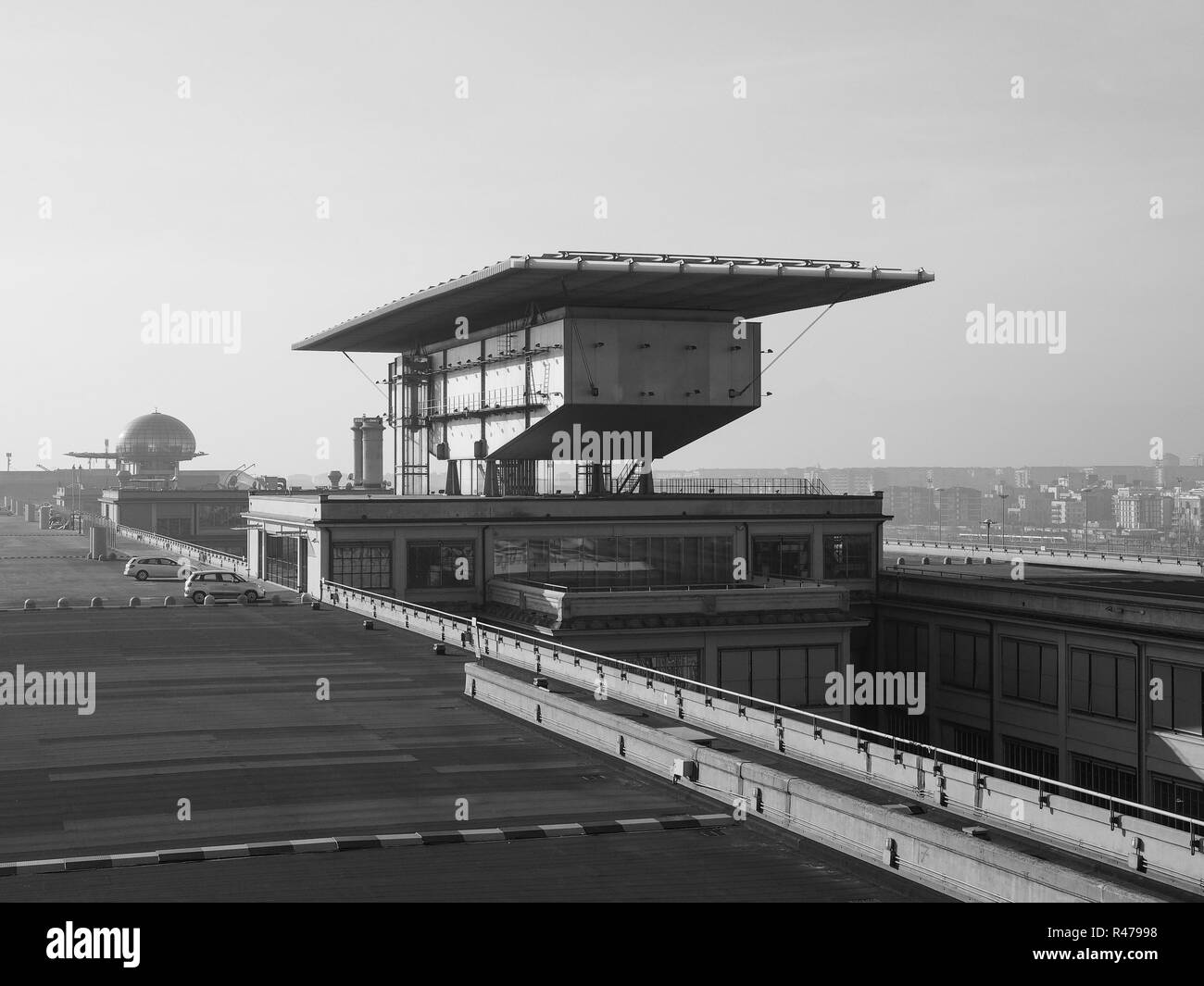 Torino lingotto renzo piano Black and White Stock Photos & Images - Alamy